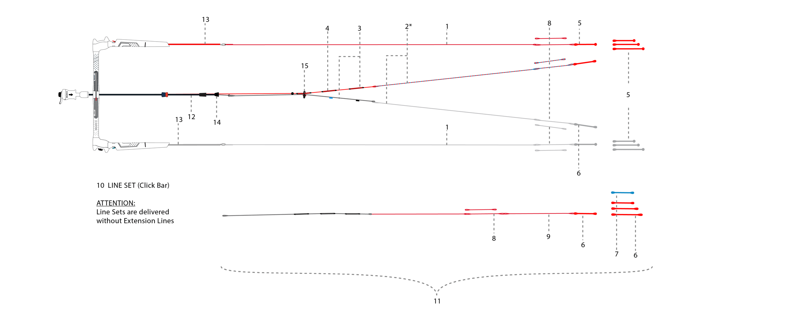 Spare parts for kitesurf bars | DUOTONE Kiteboarding