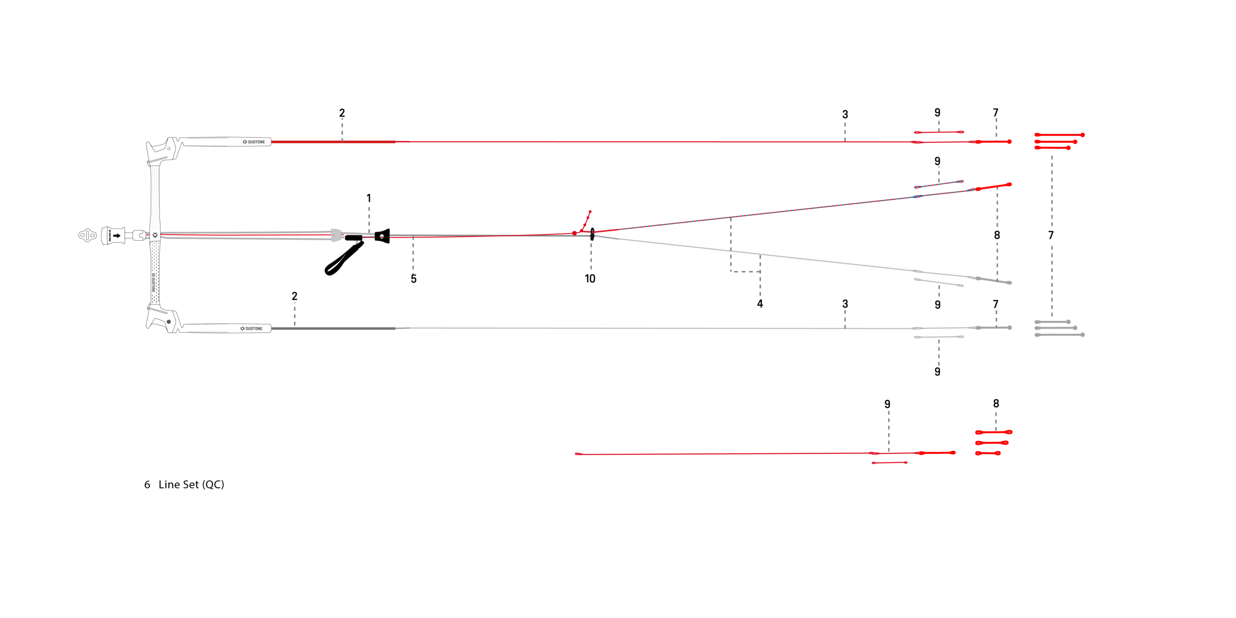 Spare parts for kitesurf bars | DUOTONE Kiteboarding