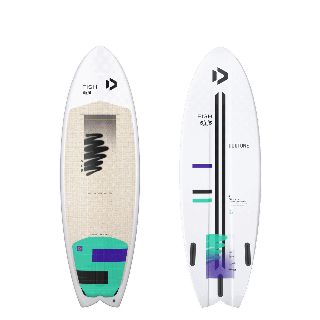 DUOTONE Fish SLS ᐅ Your small waves and light wind surfboard!